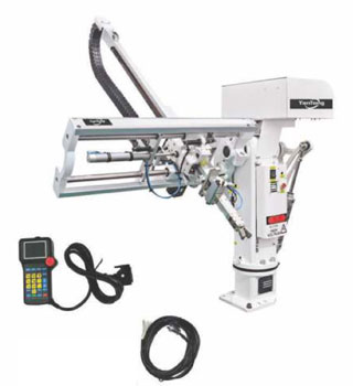 Sprue Picker Swing Robot - Dheshva Techplast Solution